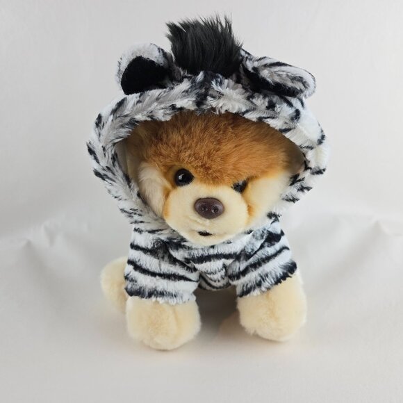 Gund | Toys | Gund Worlds Cutest Dog Boo Zebra Outfit Plush Stuffed ...